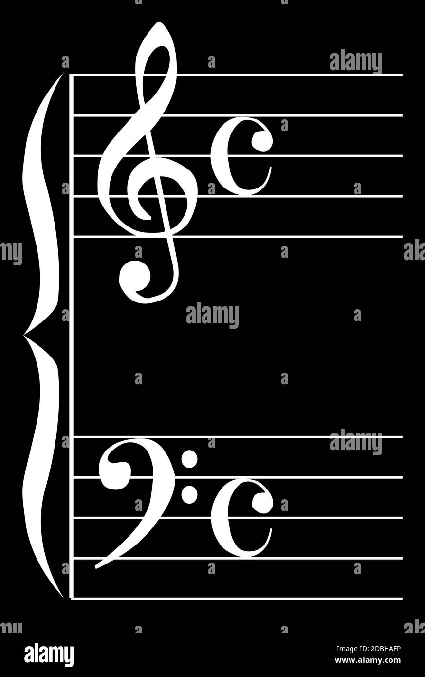 Treble Clef Bass Clef Wallpaper Treble Clef And Bass Clef Note Name