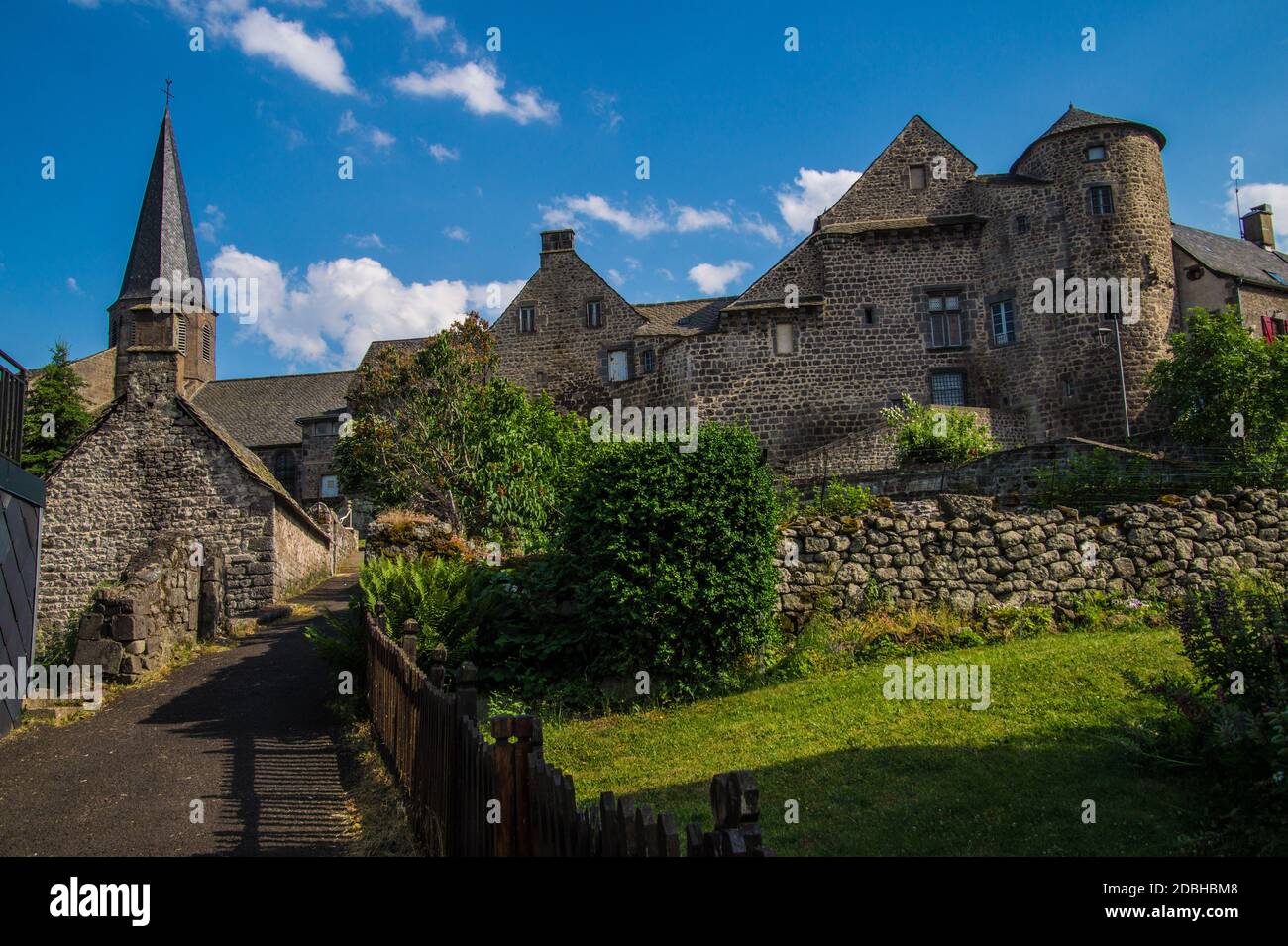 besse en chandesse in puy de dome in france Stock Photo - Alamy