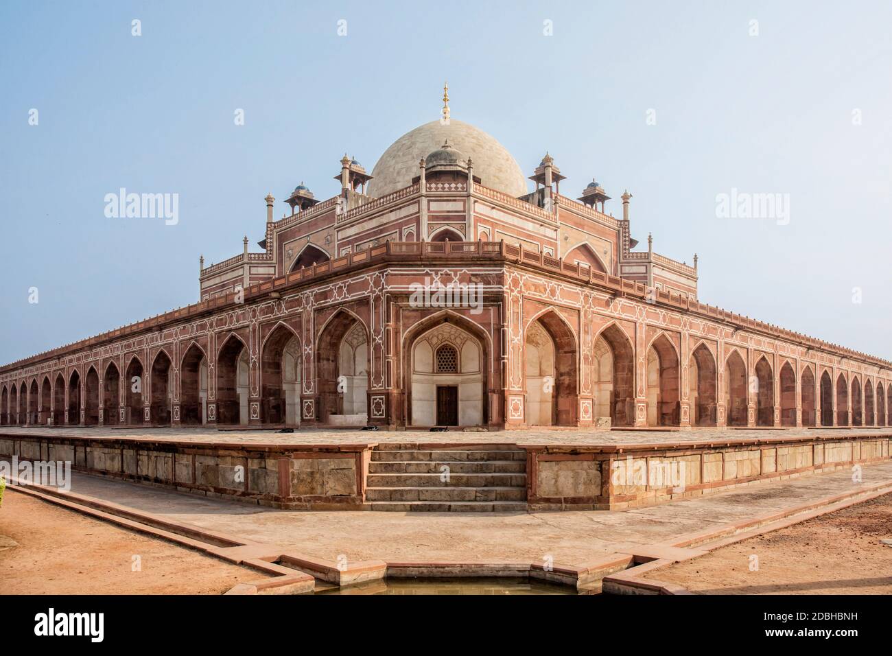 Humayan tomb, delhi, india garden hi-res stock photography and images ...