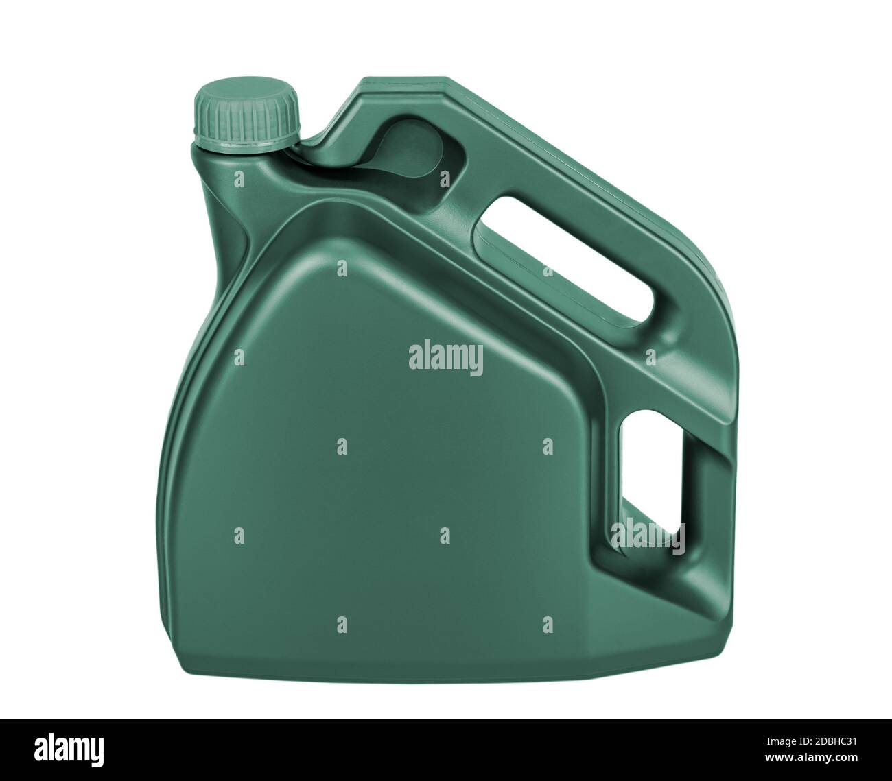 Lubricating oil plastic can isolated on white background Stock Photo ...