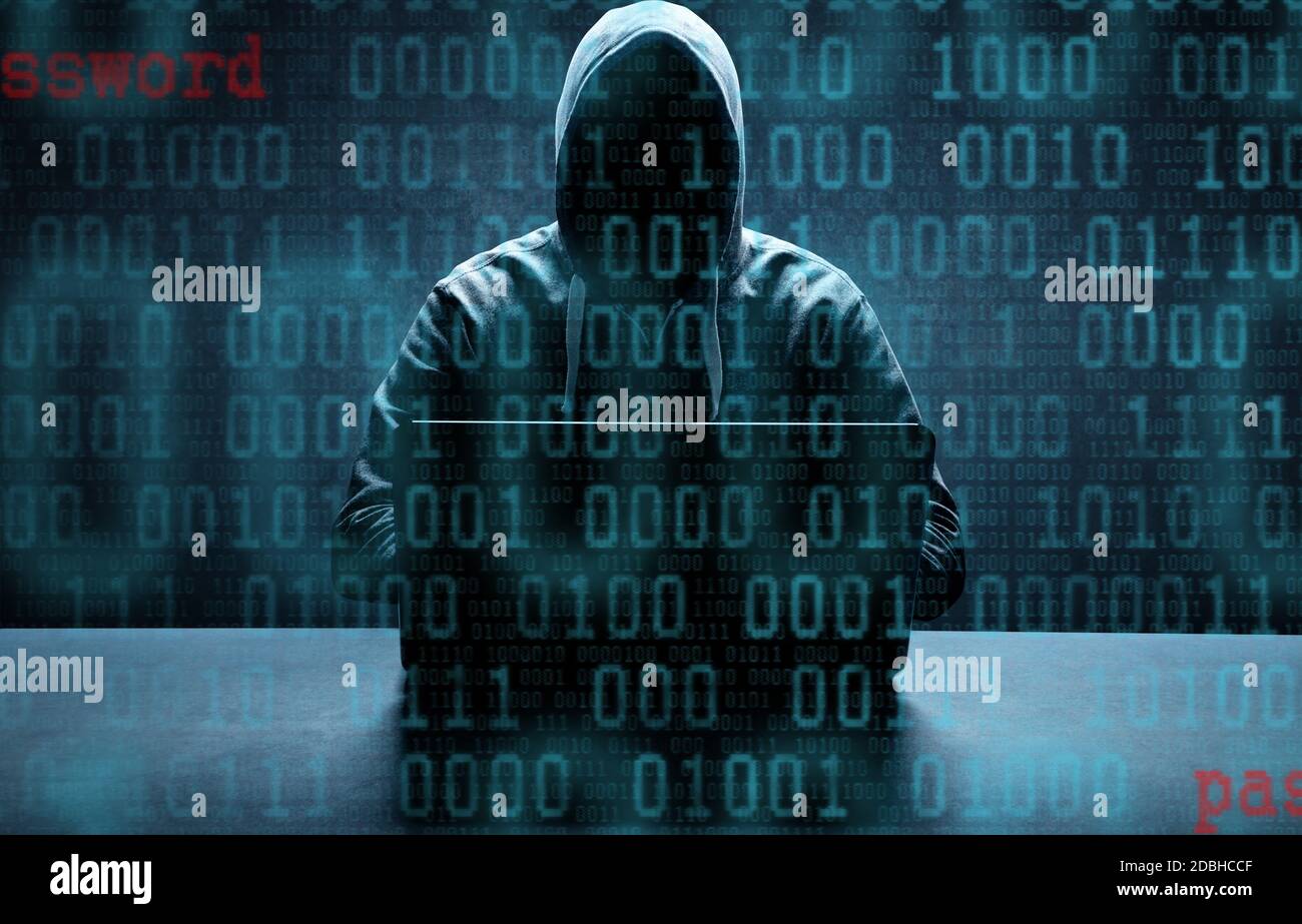 Hacker prints a code on a laptop keyboard to break into a cyberspace ...