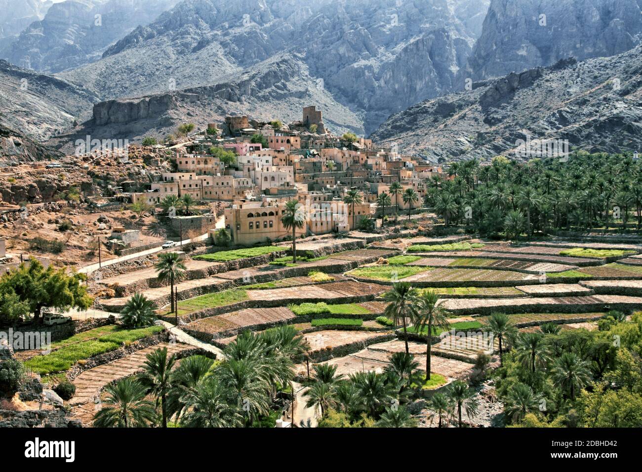 The village Bilad Sayt, sultanate Oman Stock Photo - Alamy