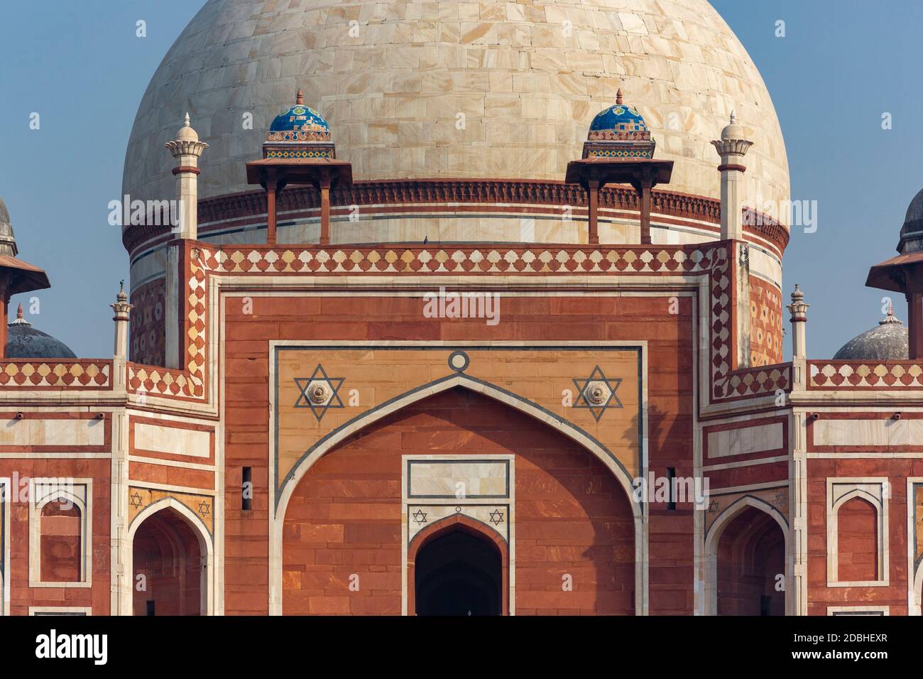 Detail of Humayun's tomb of Mughal Emperor Humayun designed by Persian ...