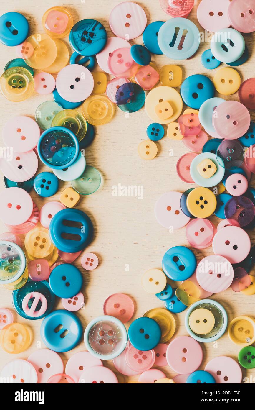 Background from buttons of different colors Stock Photo - Alamy