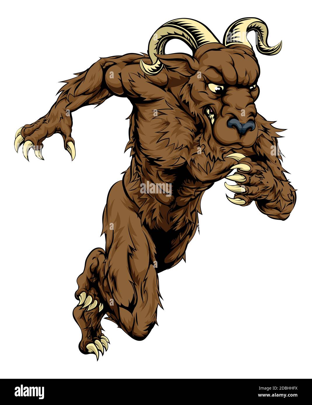 Rams head logo hi-res stock photography and images - Alamy