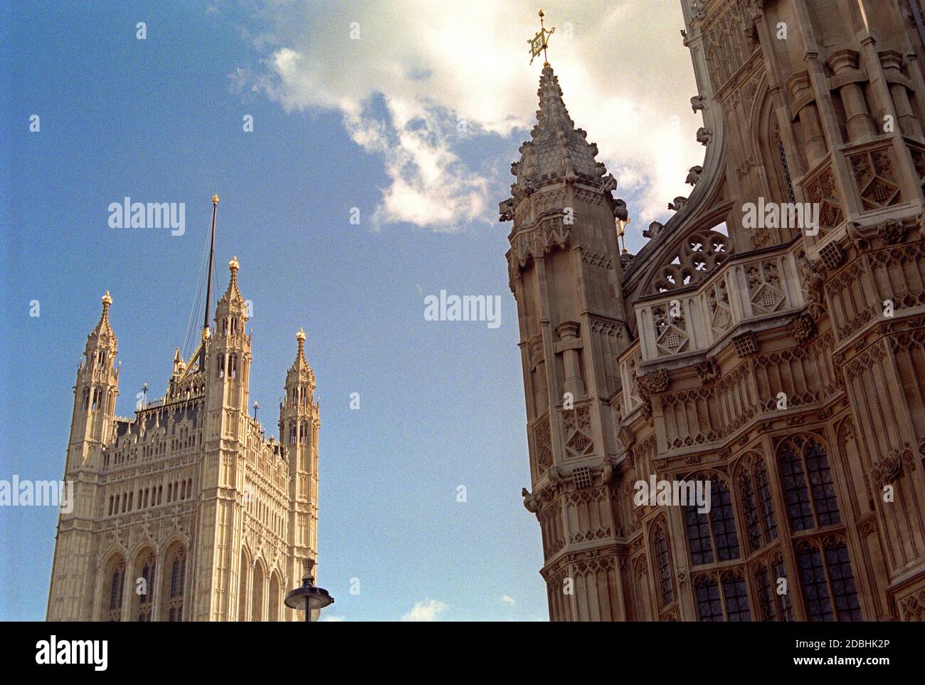 Palace of Westminster and Westminster Abbey in London Stock Photo - Alamy
