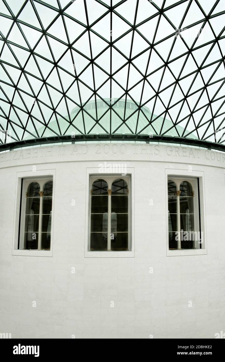 Three big windows on oval marble building Stock Photo - Alamy