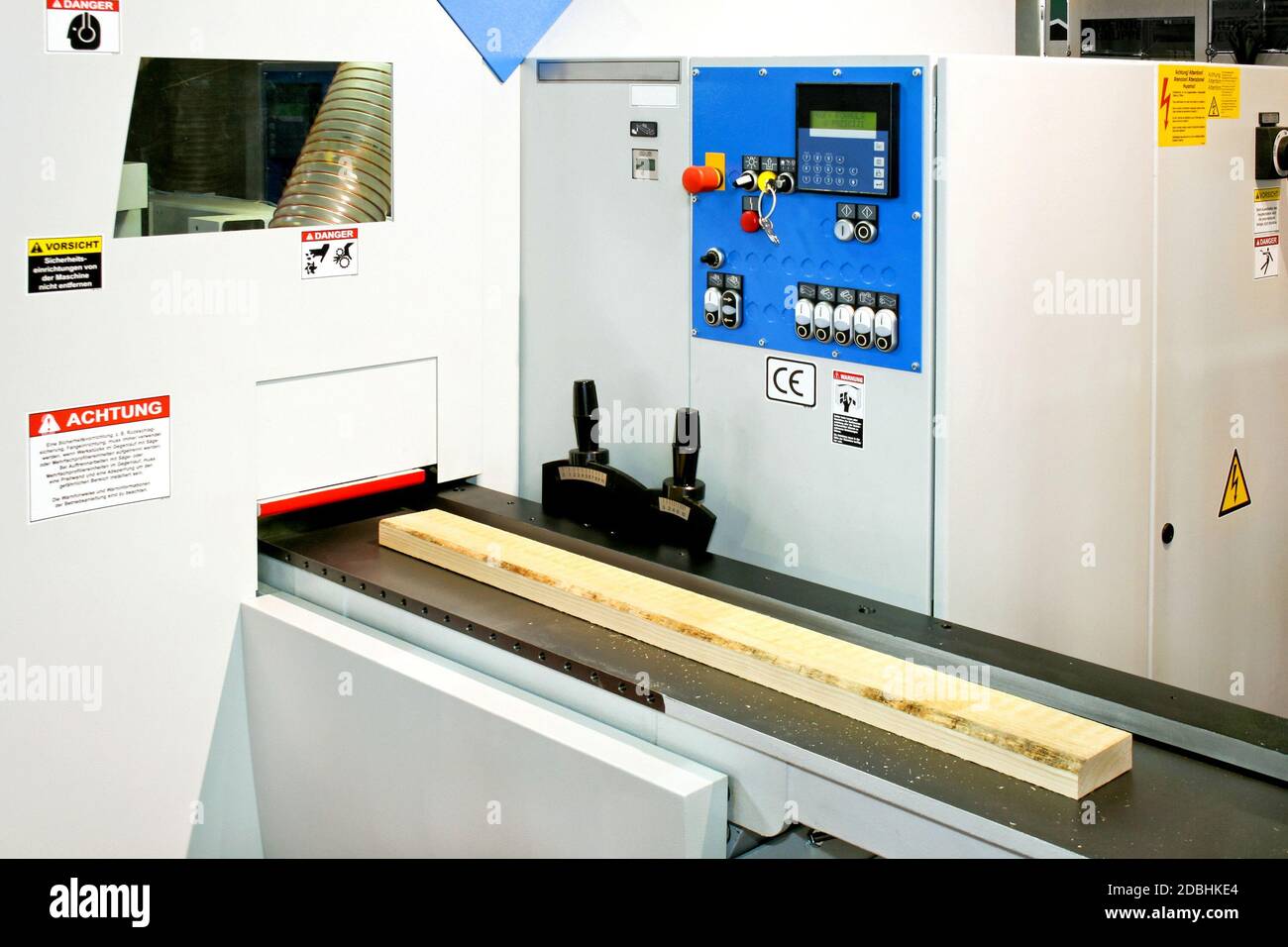 Milling and sawing machine for processing wood Stock Photo - Alamy