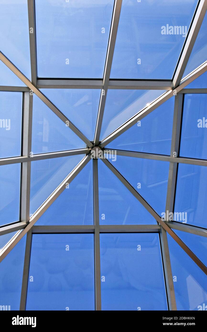 Big and bright rooftop window for sky view Stock Photo - Alamy