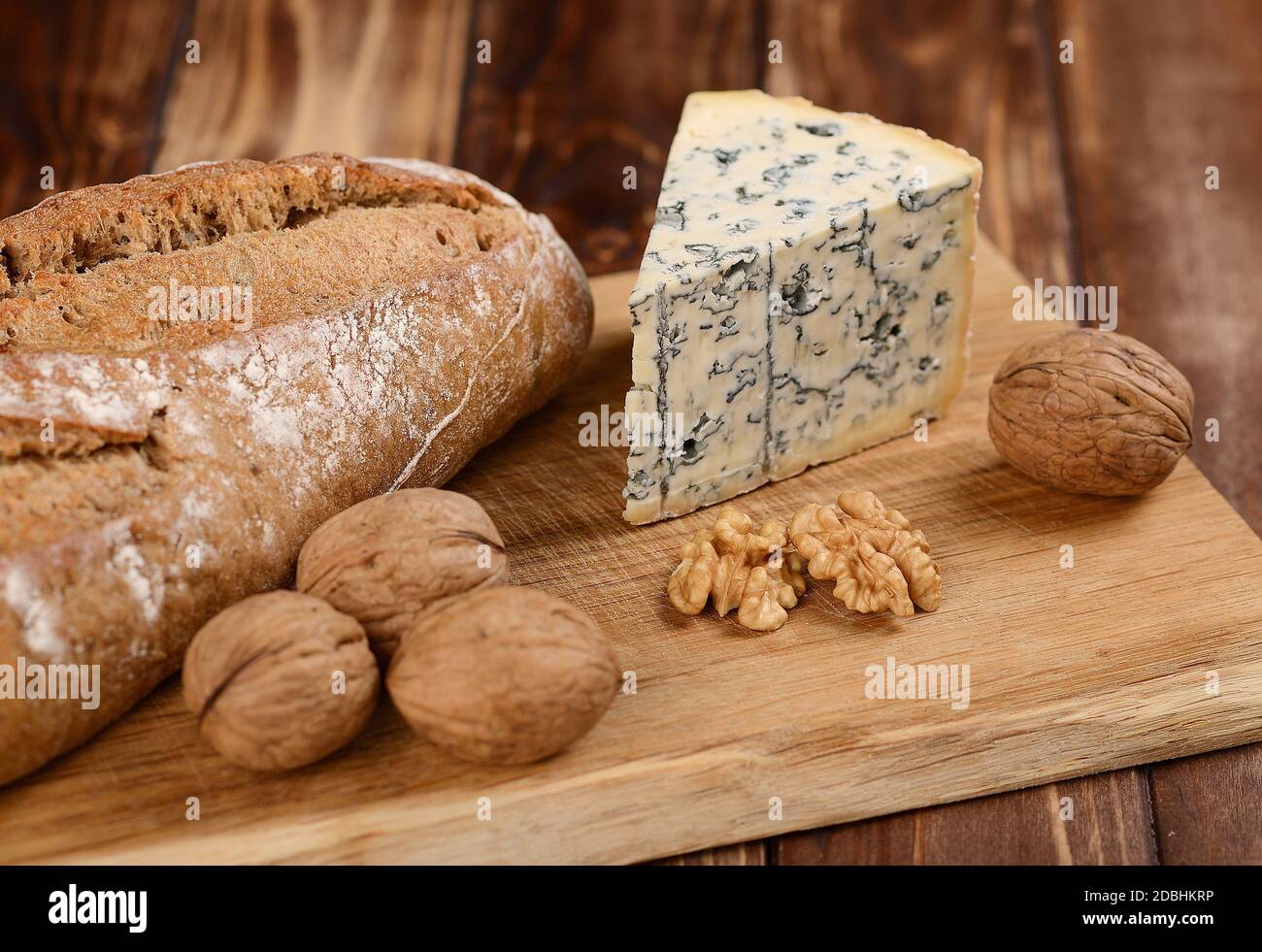 Walnut cheese bread hi-res stock photography and images - Alamy