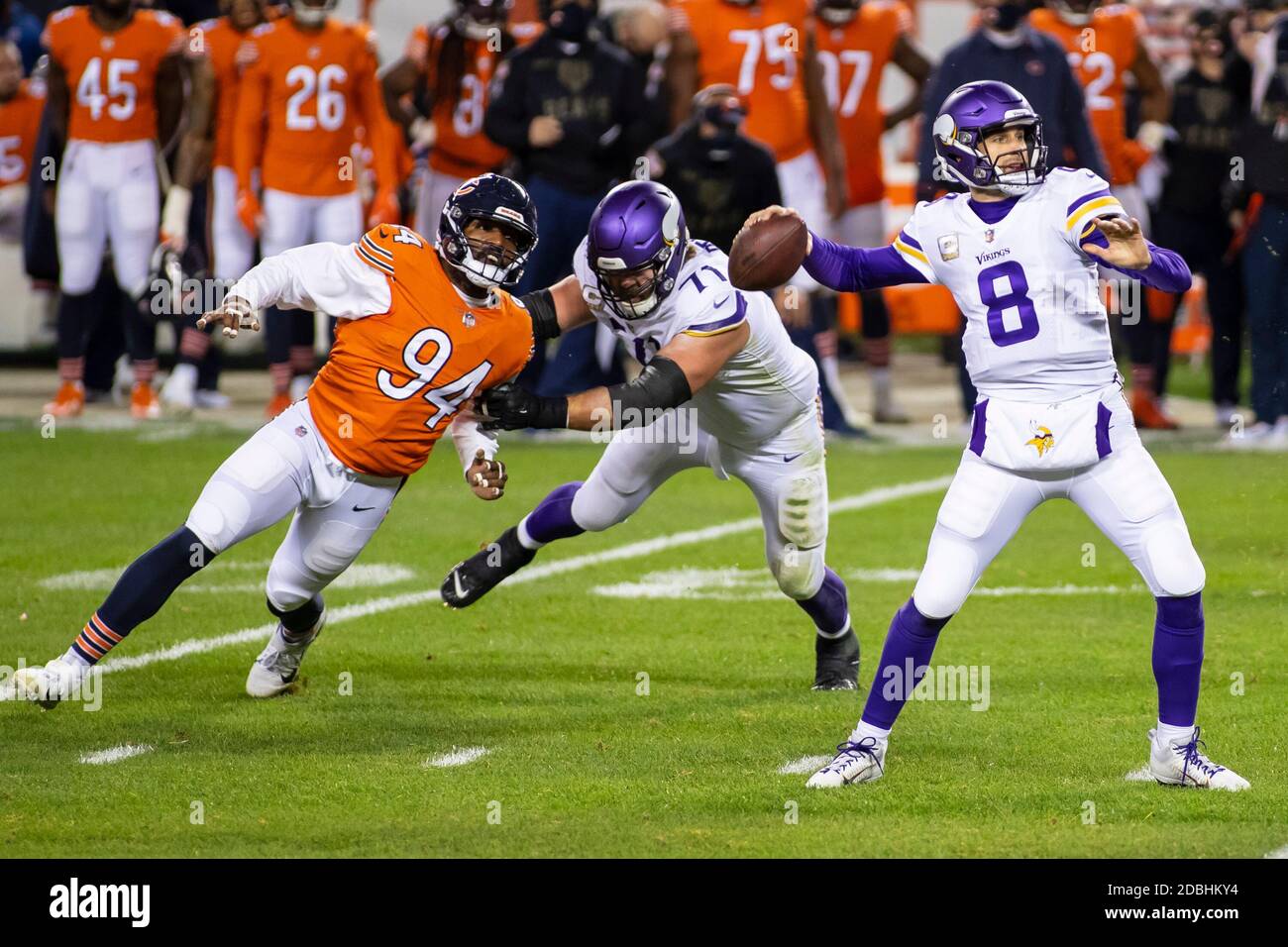 November 16, 2020: Chicago, Illinois, U.S. - Bears #94 Robert Quinn ...