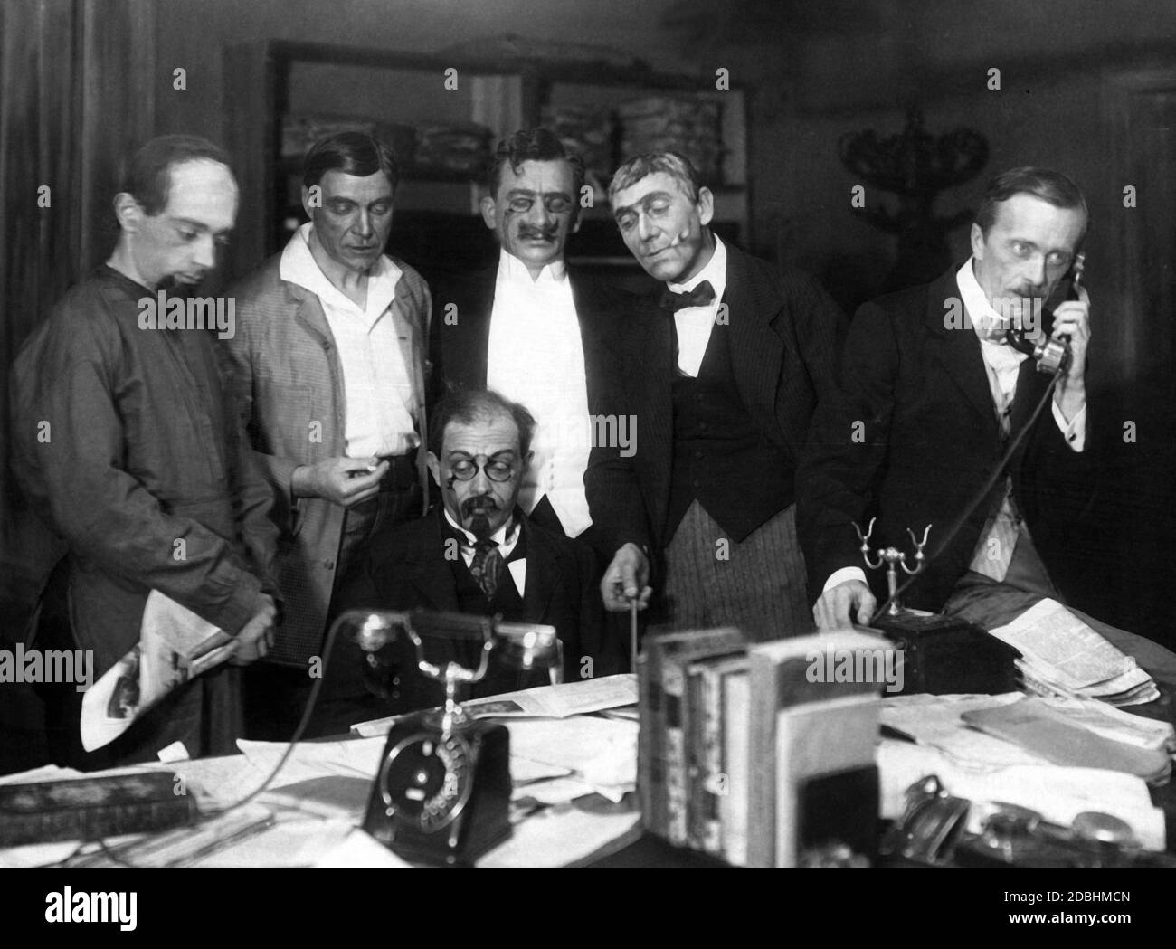 "Performance of the play ""Fink und Fliederbusch"" by Arthur Schnitzler ...