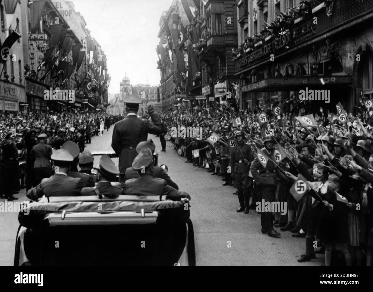 "Hitler went to Munich for a meeting with Benito Mussolini after the ...