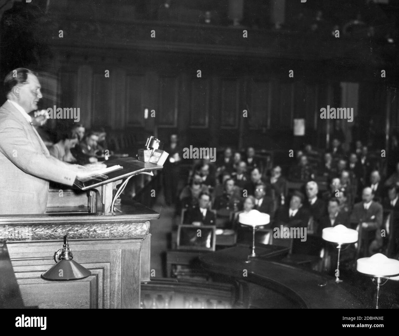 Hermann goering speech hi-res stock photography and images - Alamy