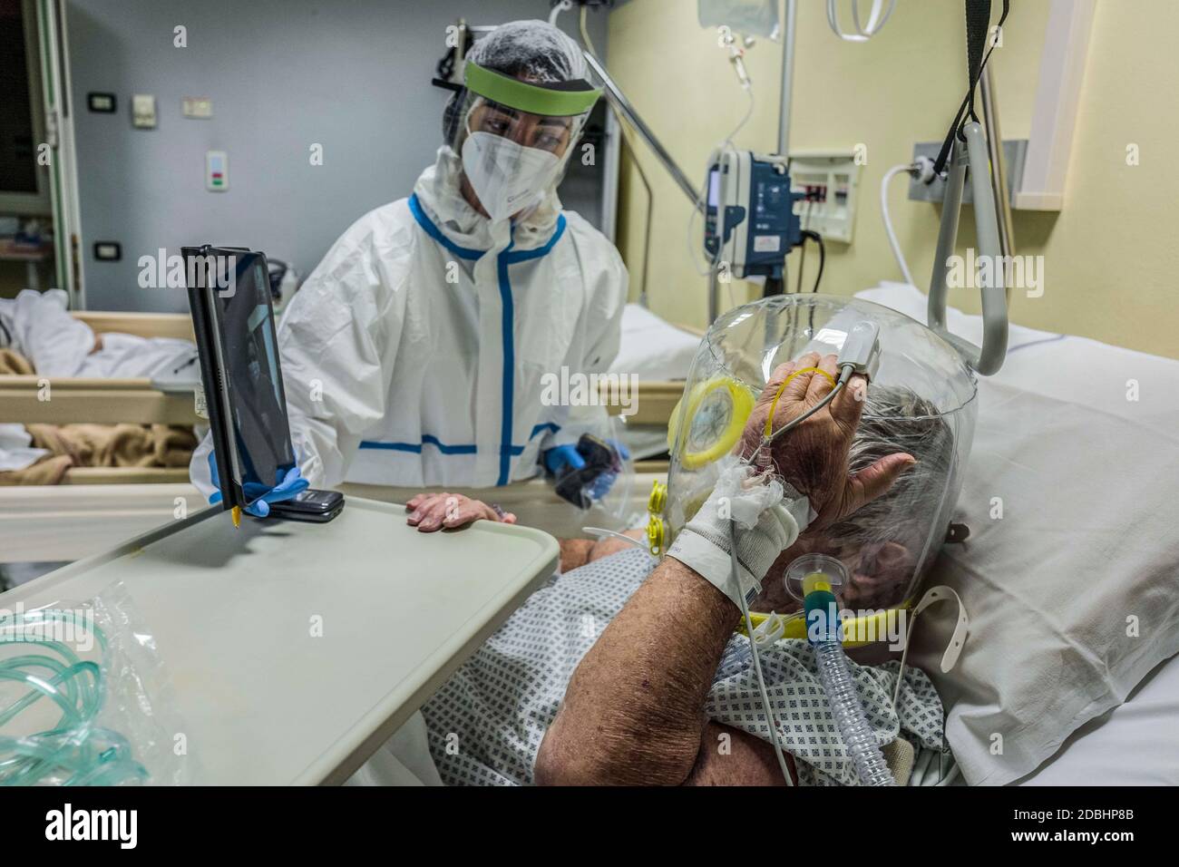 Cpap hospital hi-res stock photography and images - Alamy