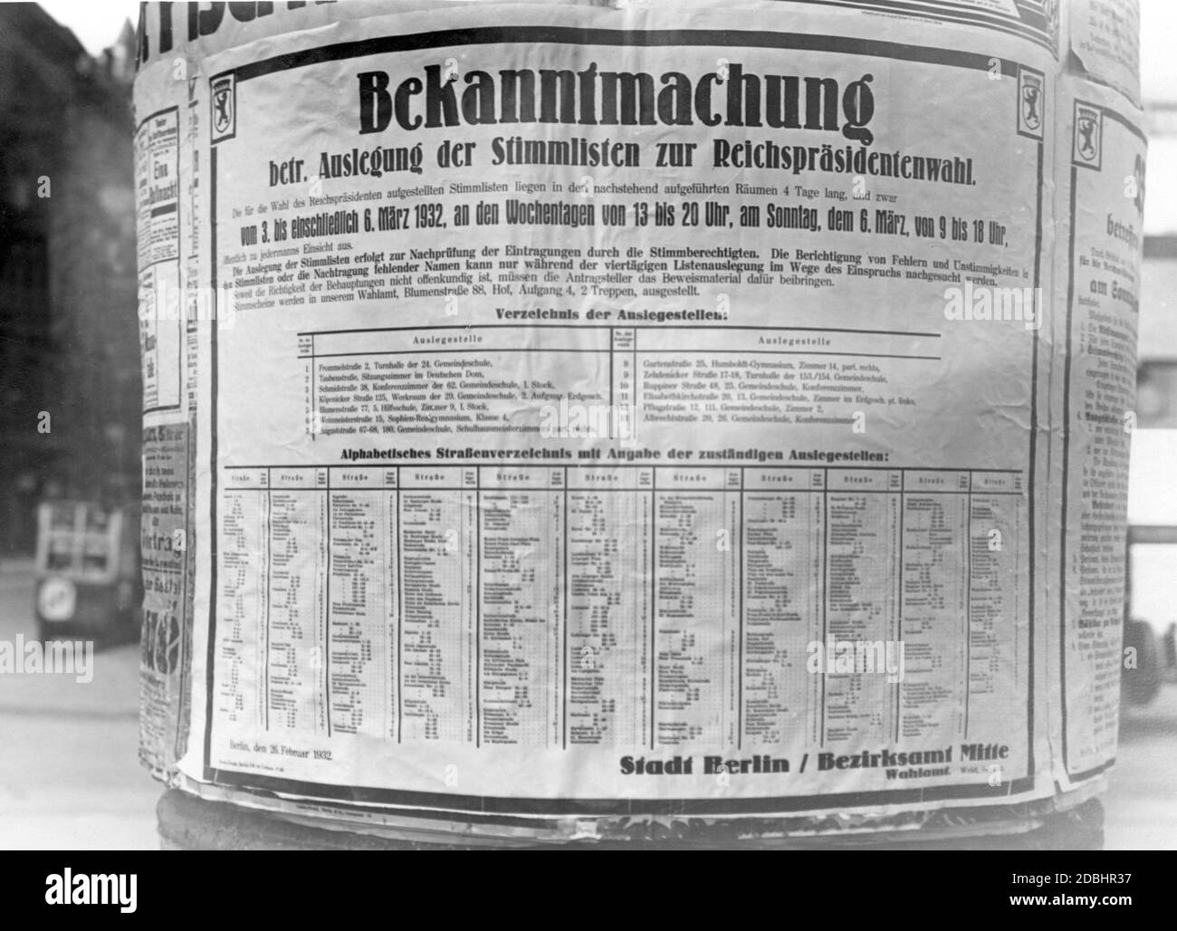 Election 1932 hi-res stock photography and images - Alamy