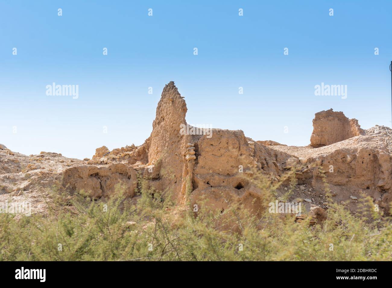 Historic buildings in Dariyah clay castle, also as Dereyeh and Dariyya ...
