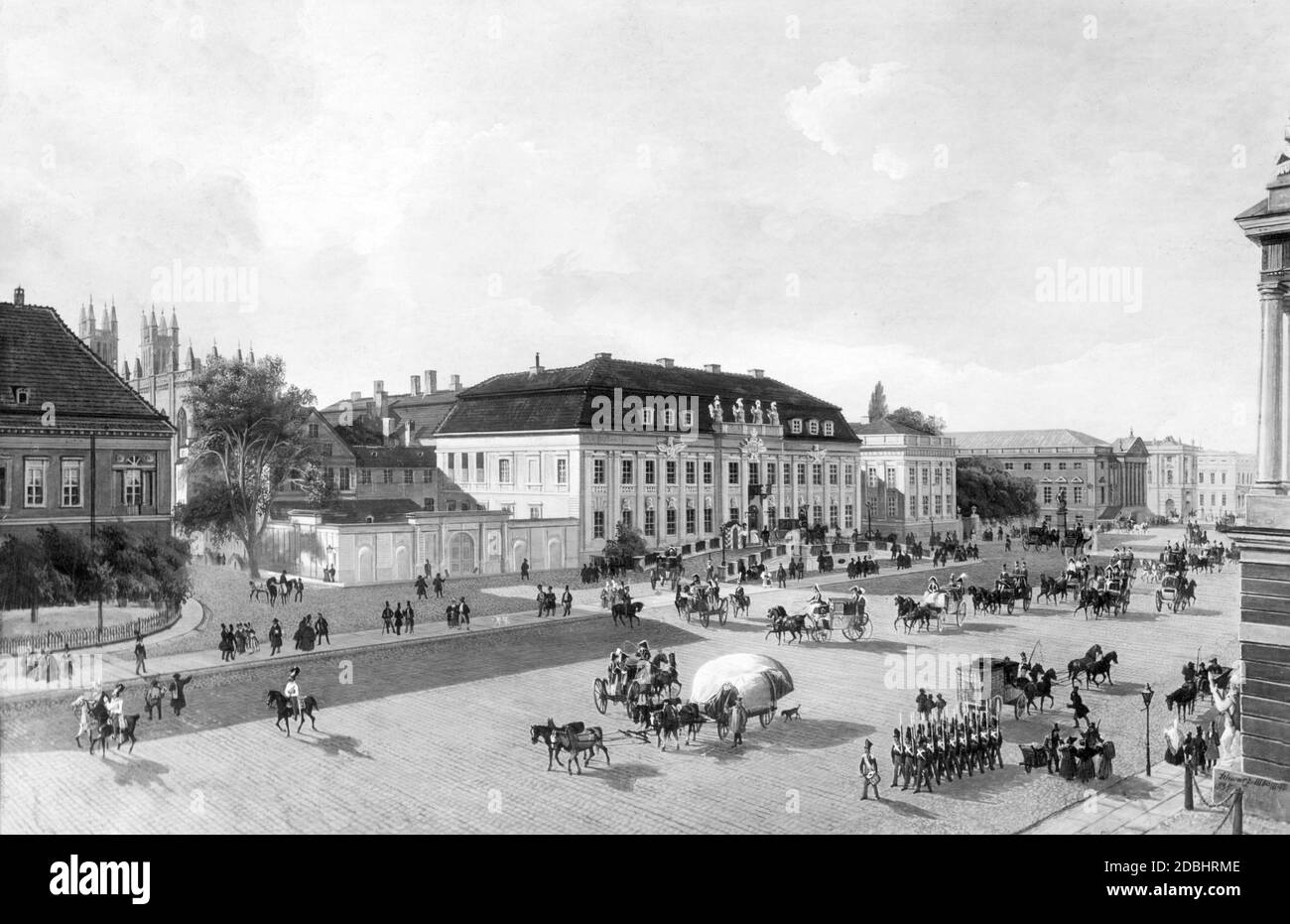 Royal Palace Berlin 19th Century High Resolution Stock Photography and ...