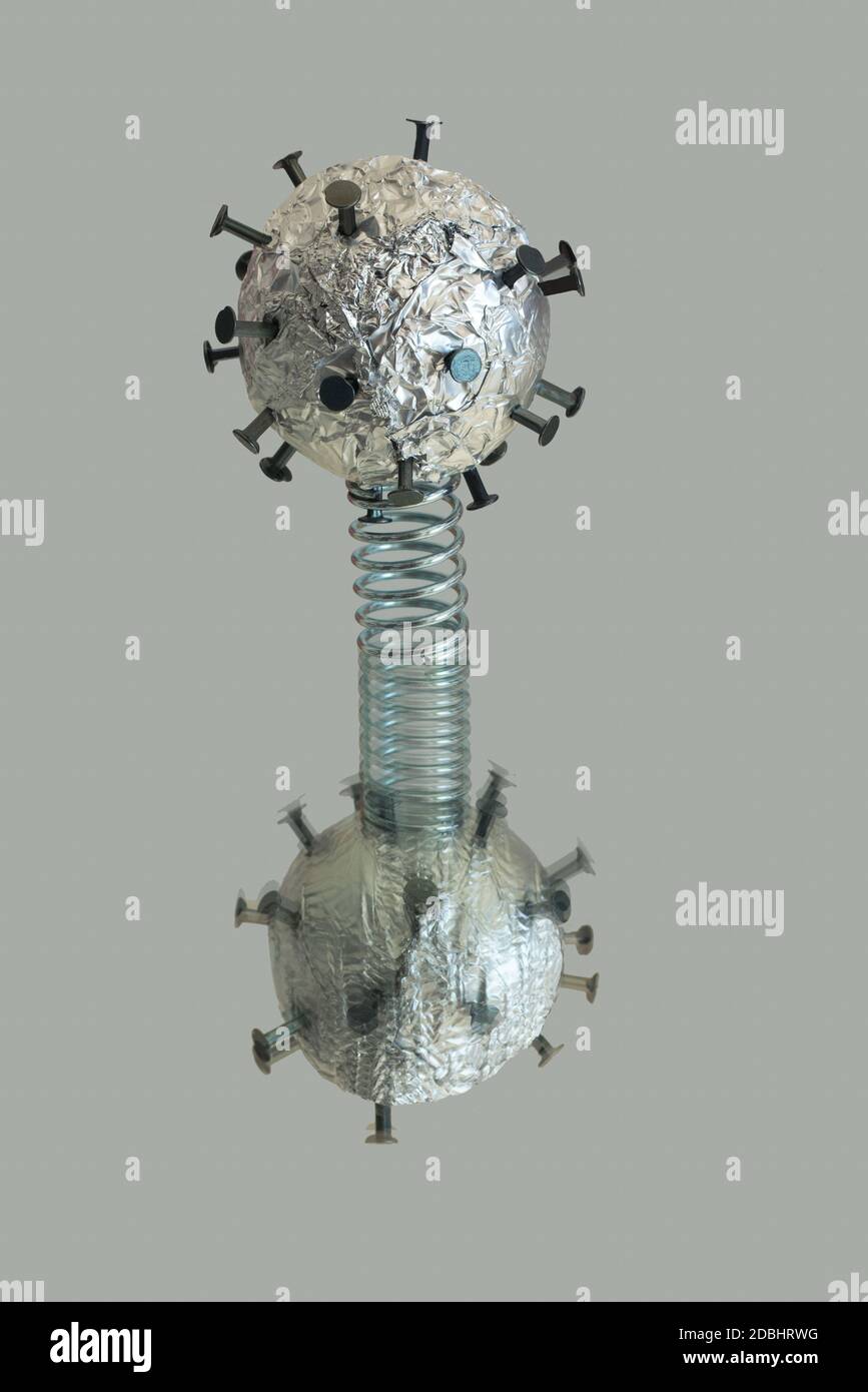 Bouncing Virus 1 Stock Photo - Alamy