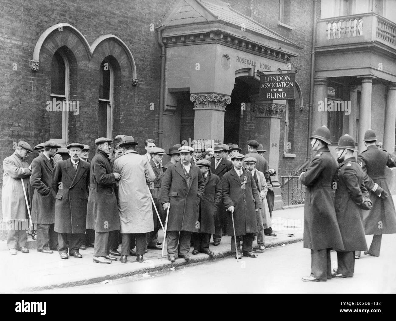 The blind Black and White Stock Photos & Images - Alamy