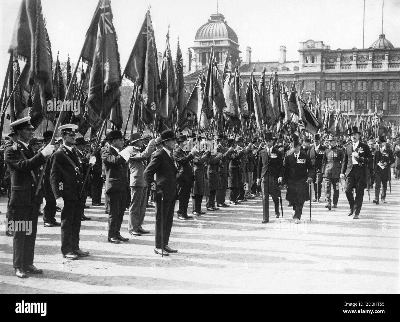 Memorial parade of British War Veterans on Empire Day (May 24) at the ...