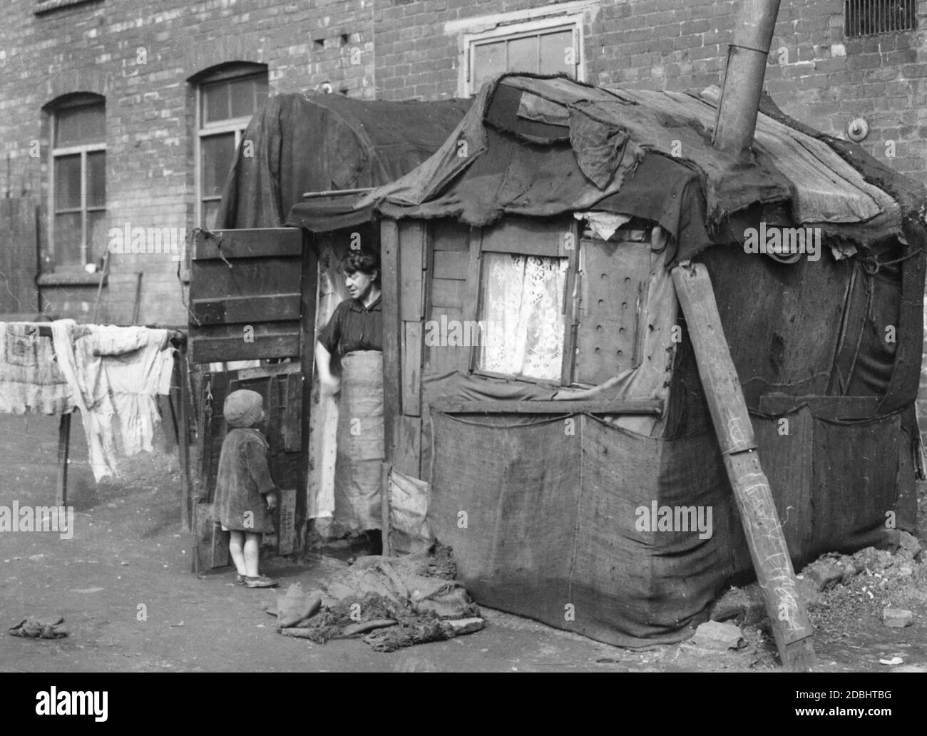 Due to the housing shortage in Leeds, Yorkshire, many residents live in ...