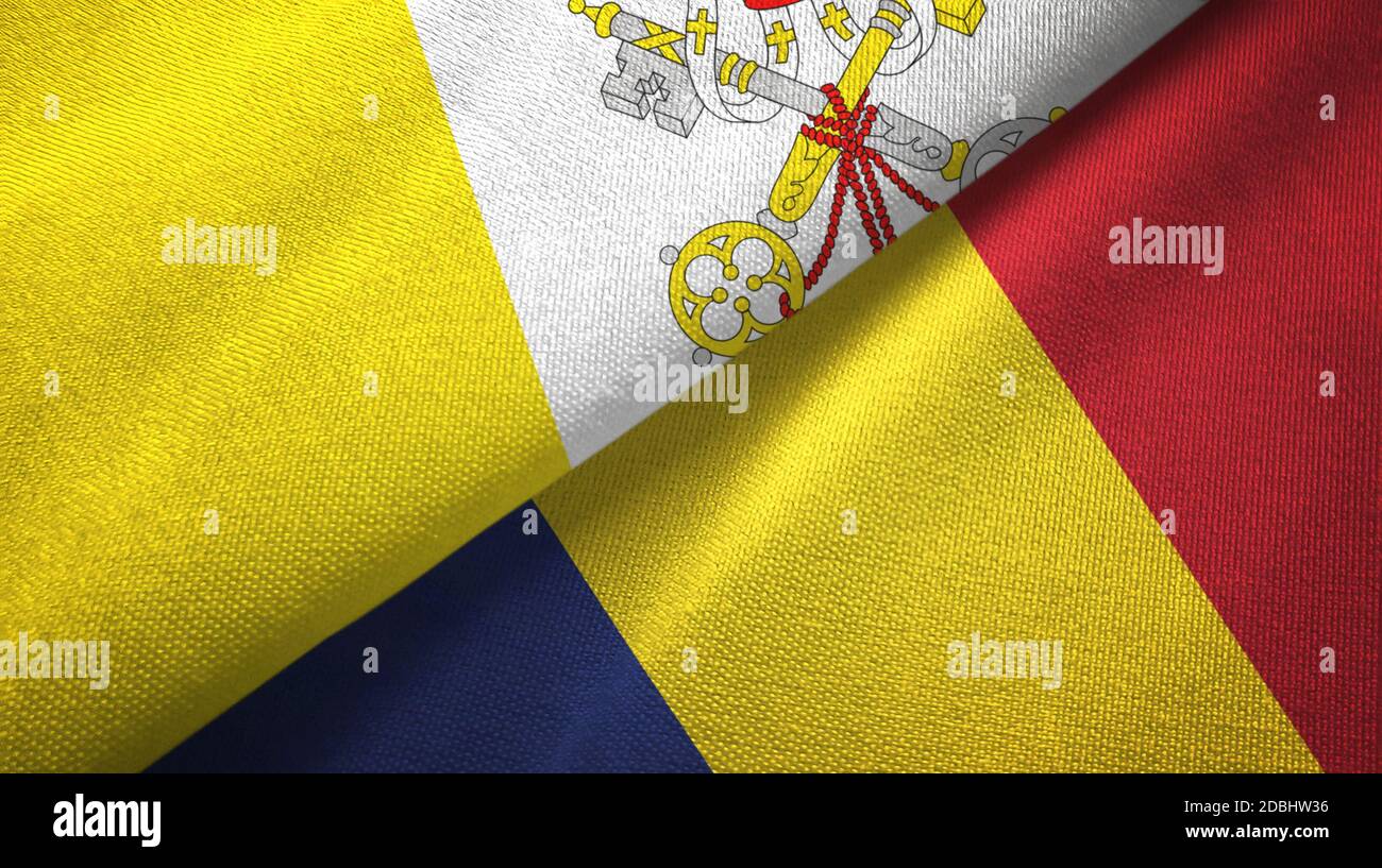 Vatican chad flag hi-res stock photography and images - Alamy