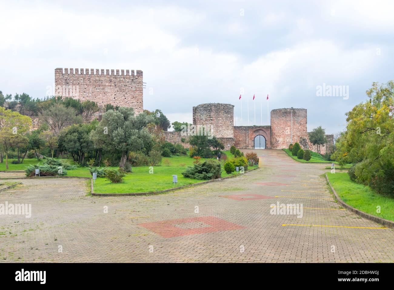 GEBZE, TURKEY: Eskihisar castle, which was used by the Ottomans in ...