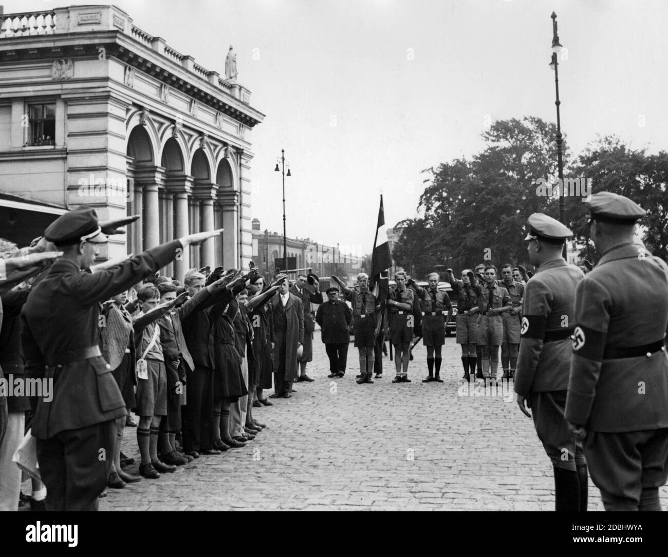Holiday propaganda Black and White Stock Photos & Images - Alamy