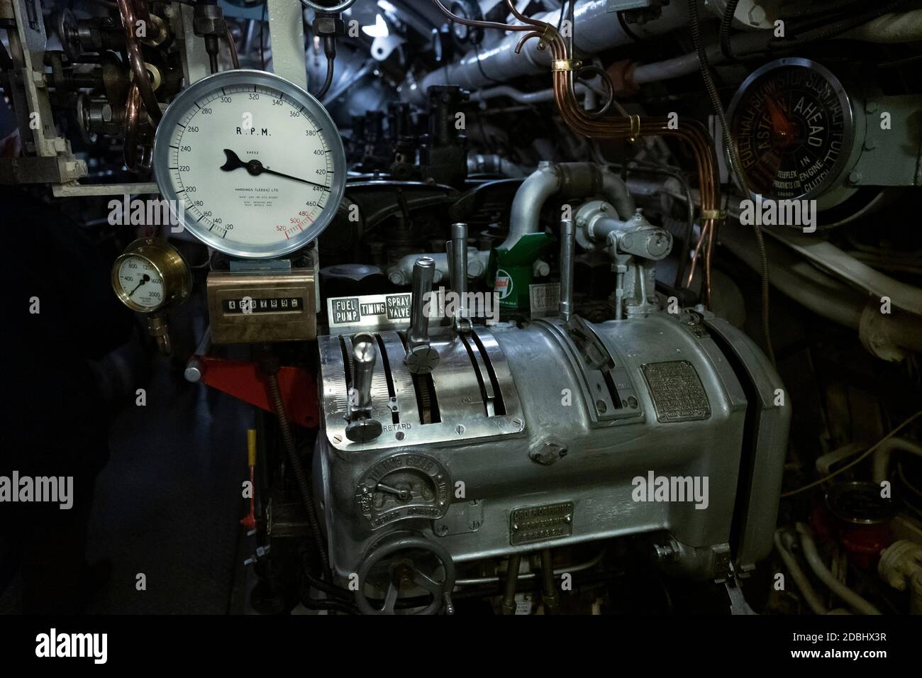 Engine submarine hi-res stock photography and images - Alamy