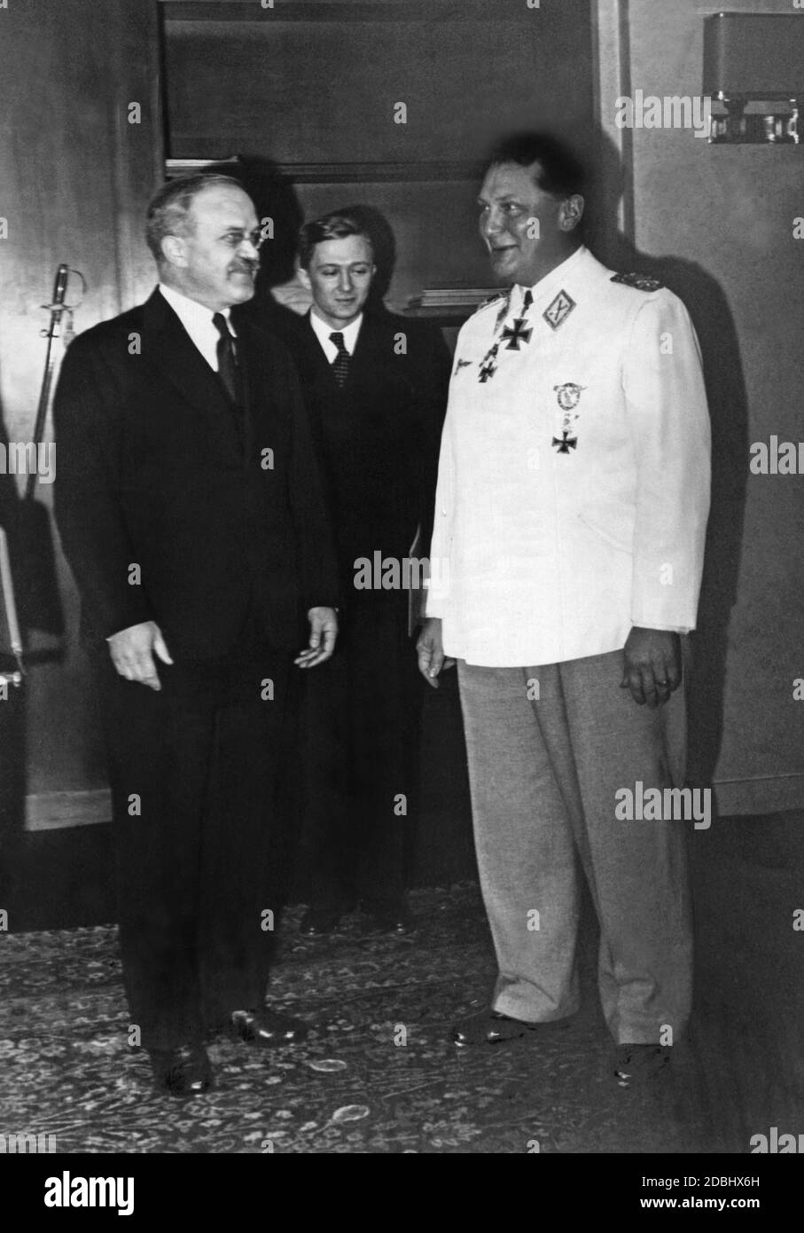 Reichsmarschall hermann goering Black and White Stock Photos & Images ...