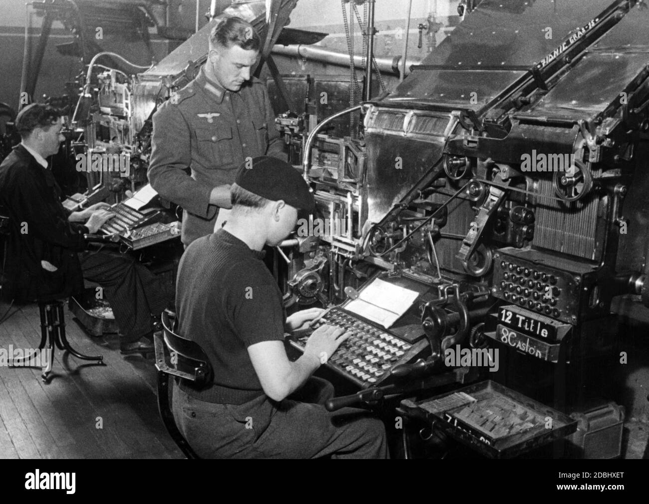 French typesetters must typeset German texts letter by letter, as they ...