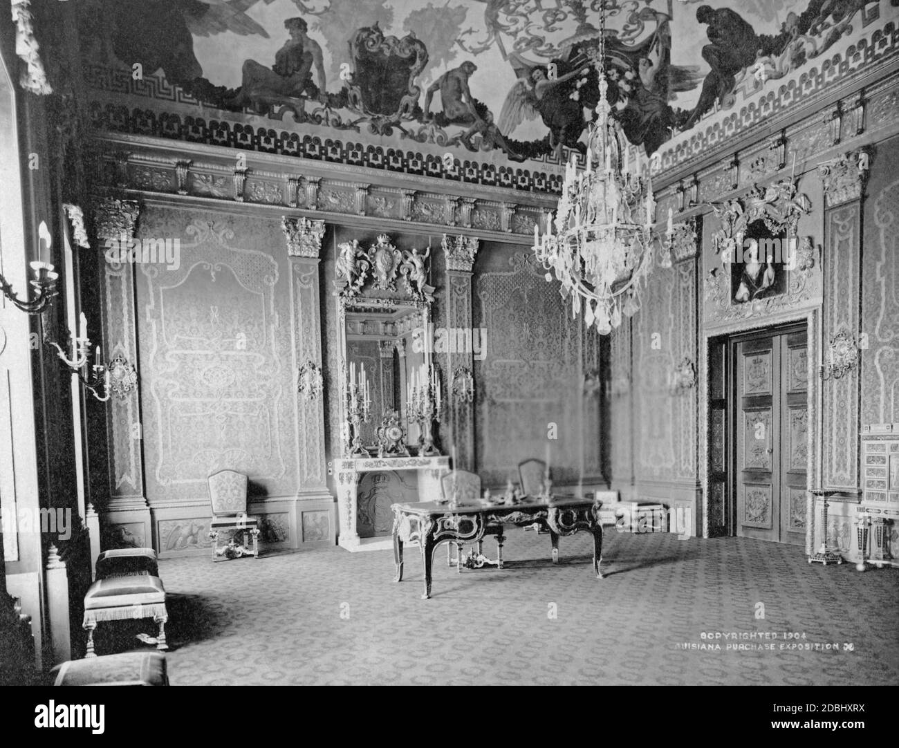 The Brandenburg Chamber of the German House at the World Exposition in ...