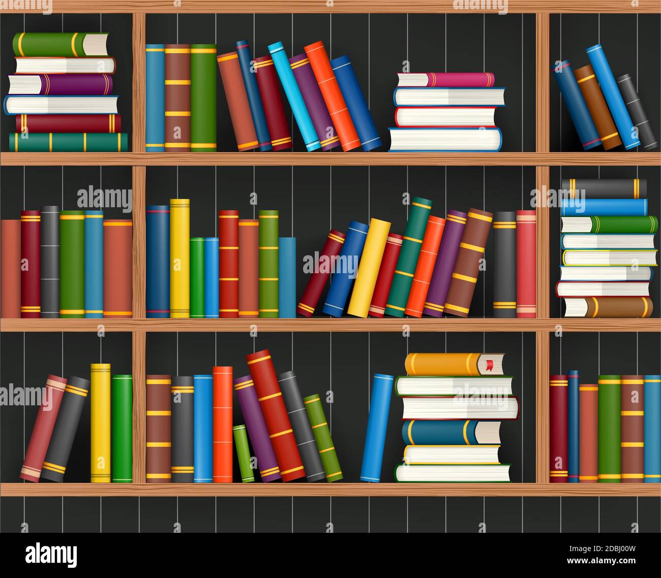 Shelf knowledge Stock Vector Images - Alamy
