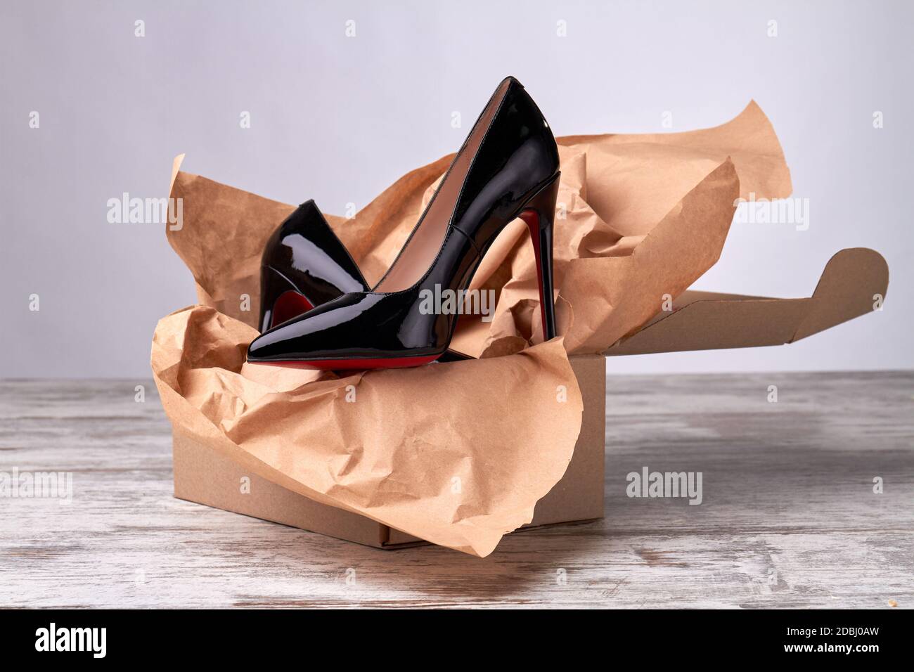 Black stilettos hi-res stock photography and images - Alamy