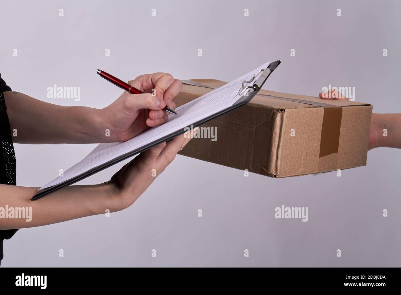 Delivery note hi-res stock photography and images - Alamy