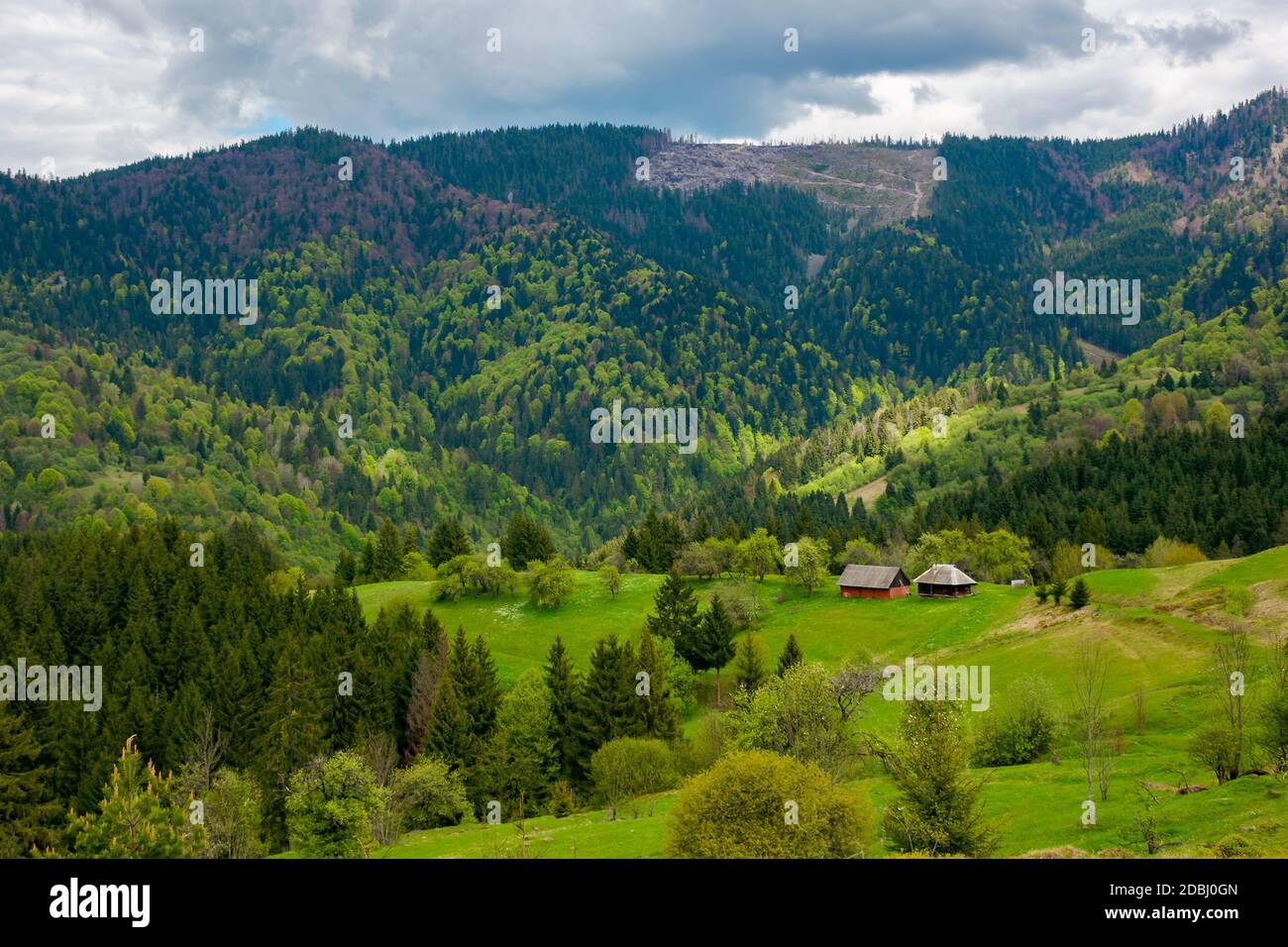 Two spring houses hi-res stock photography and images - Alamy