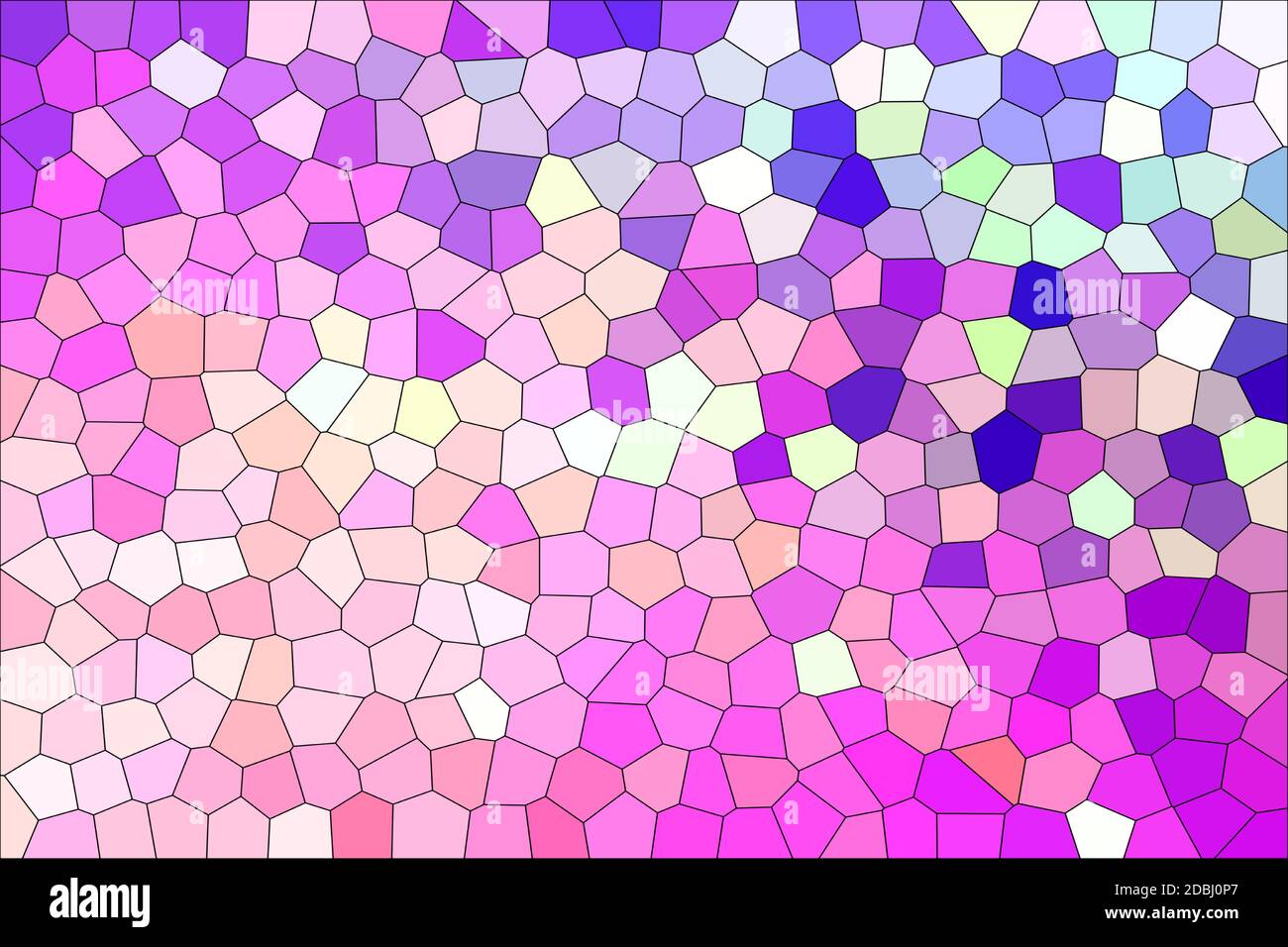 Abstract Pink & Blue Shades Modern Mosaic Tiles Material Texture ...