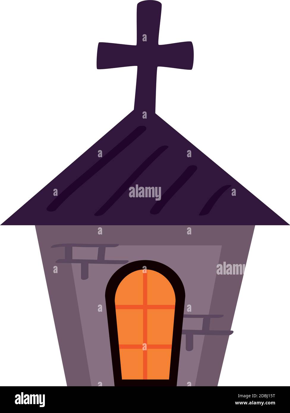 Dark castle church Stock Vector Images - Alamy