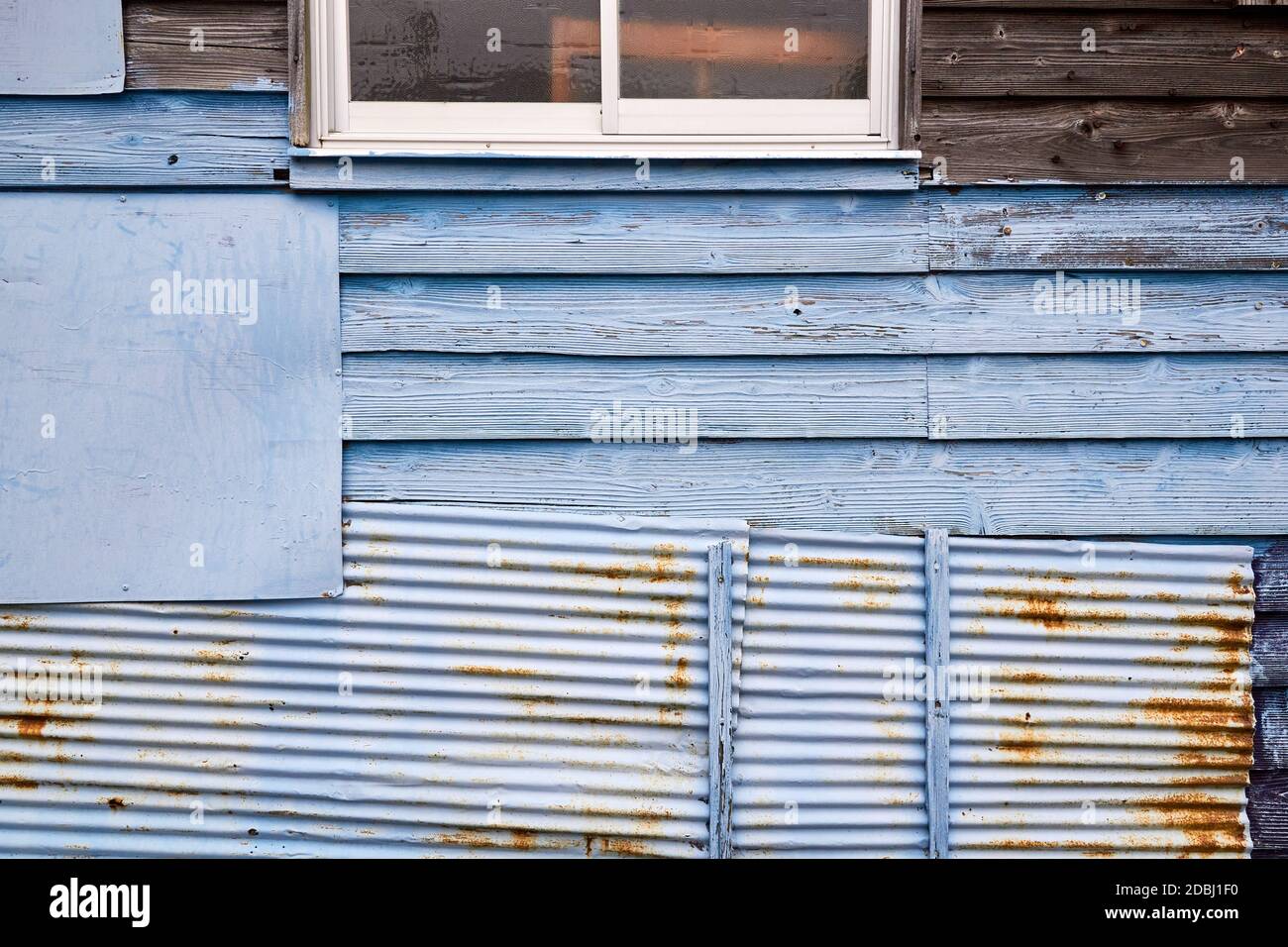 Old Corrugated Metal Panels