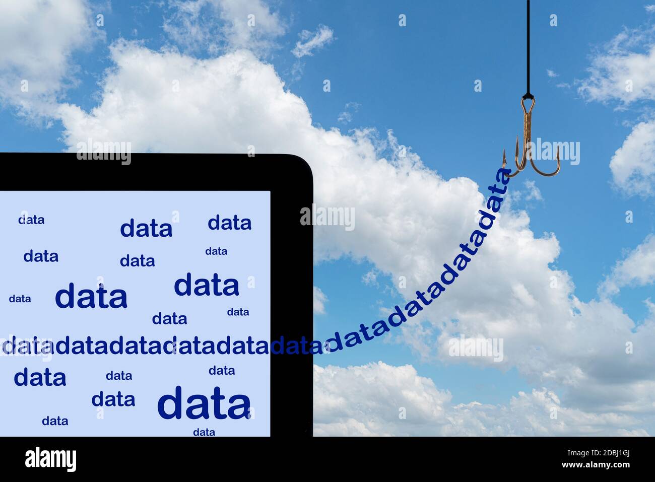 stealing data on a computer via the internet Stock Photo - Alamy