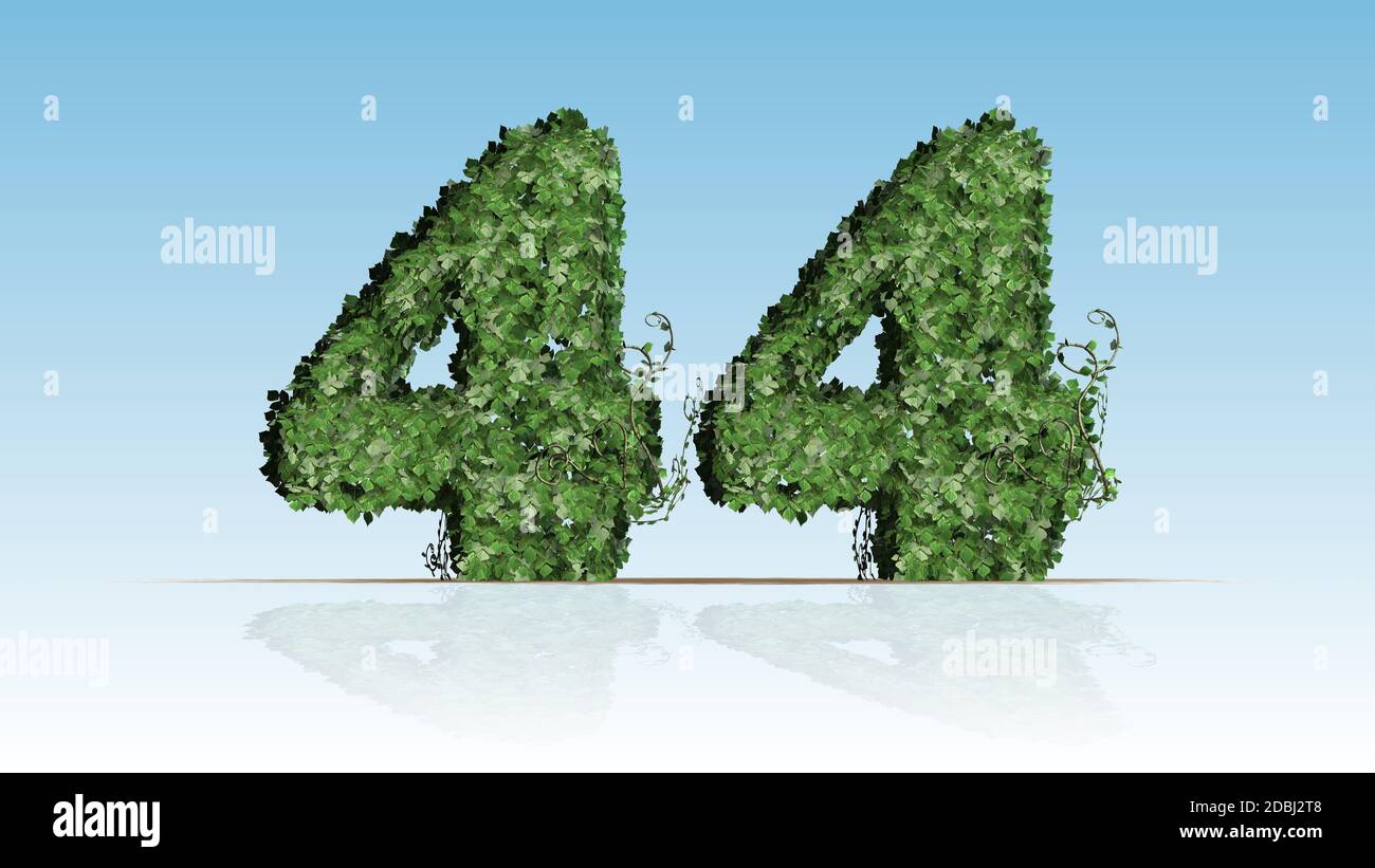 Number numbers 44 hi-res stock photography and images - Alamy