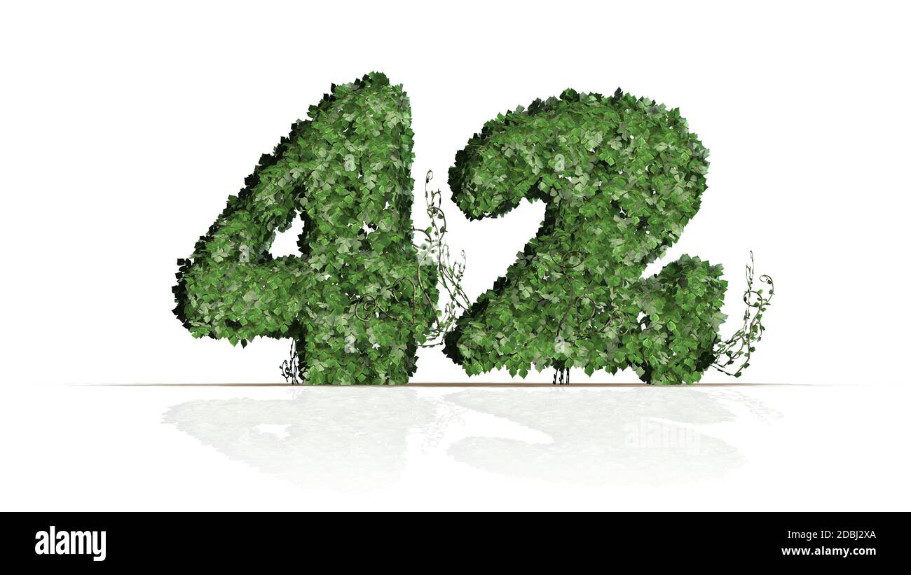Number 42 High Resolution Stock Photography and Images - Alamy