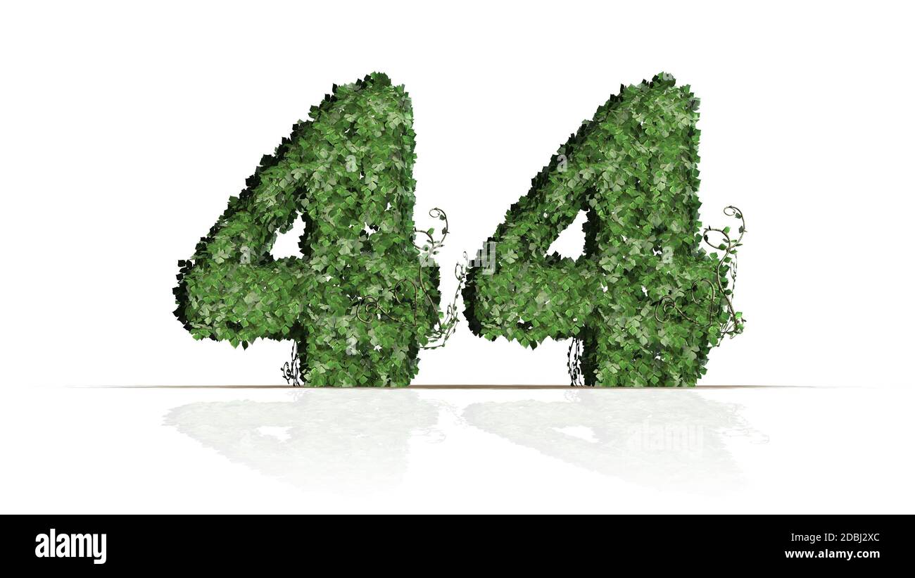44 number numbers Cut Out Stock Images & Pictures - Alamy