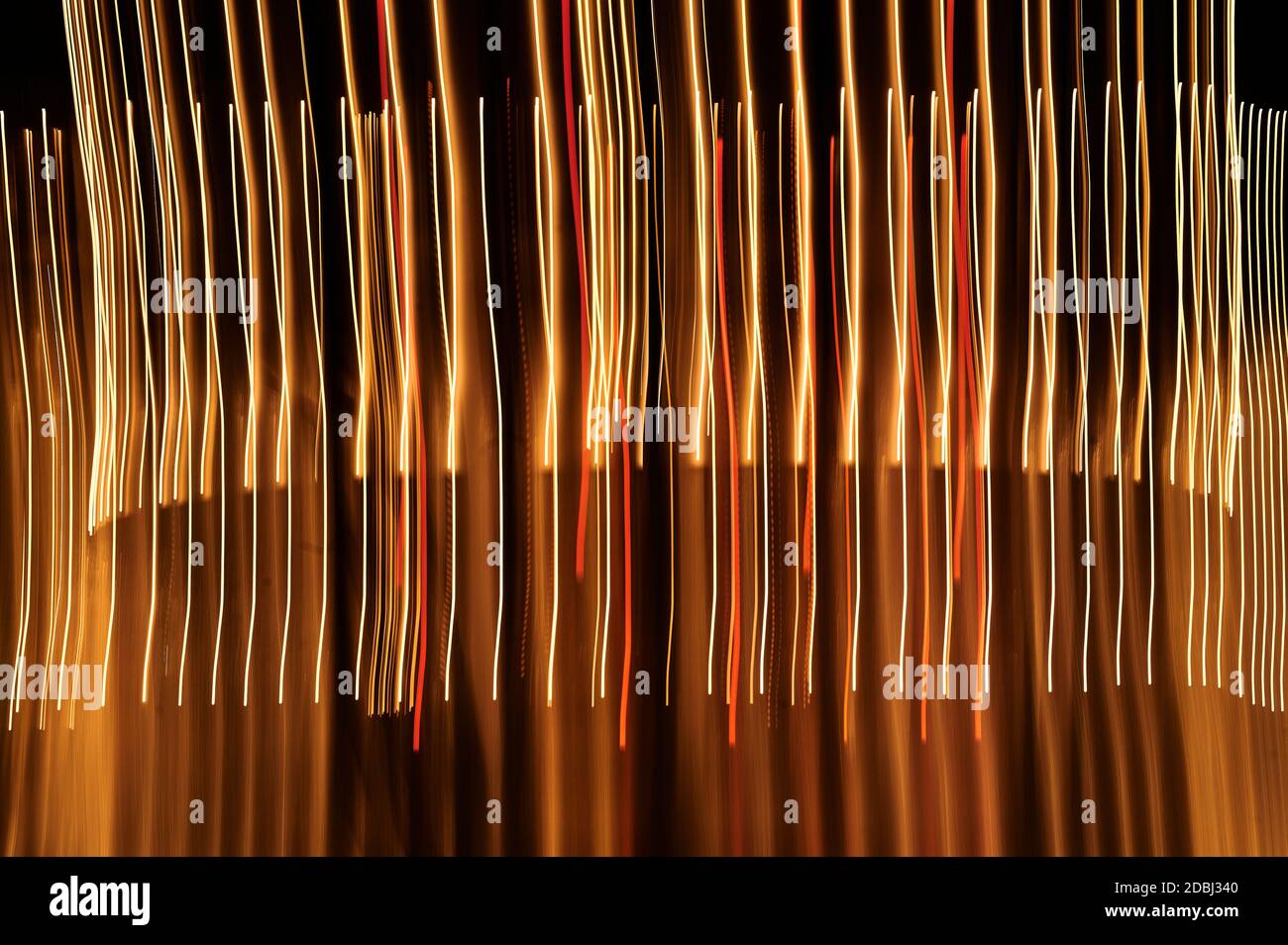 Abstract background of city lights made with long shutter speed. Lights ...