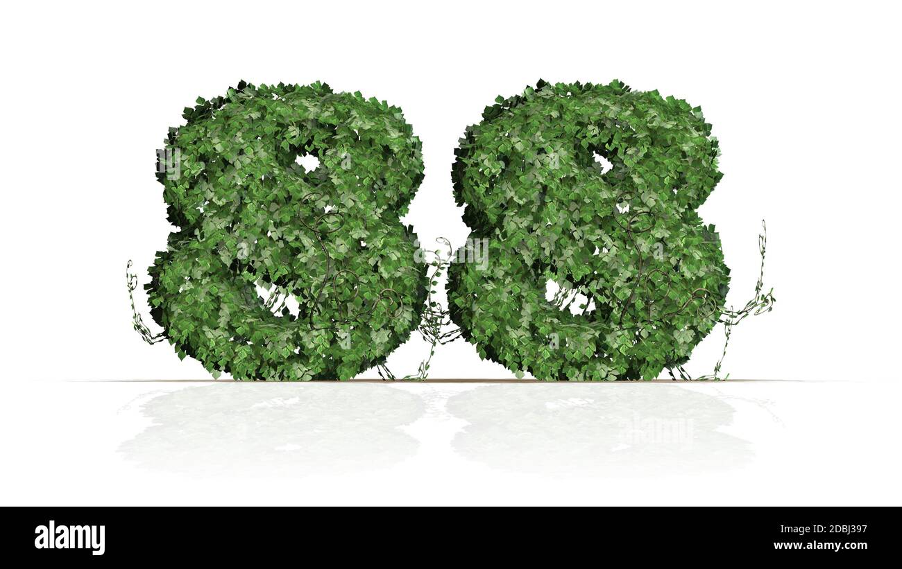 3d number 88 hi-res stock photography and images - Alamy