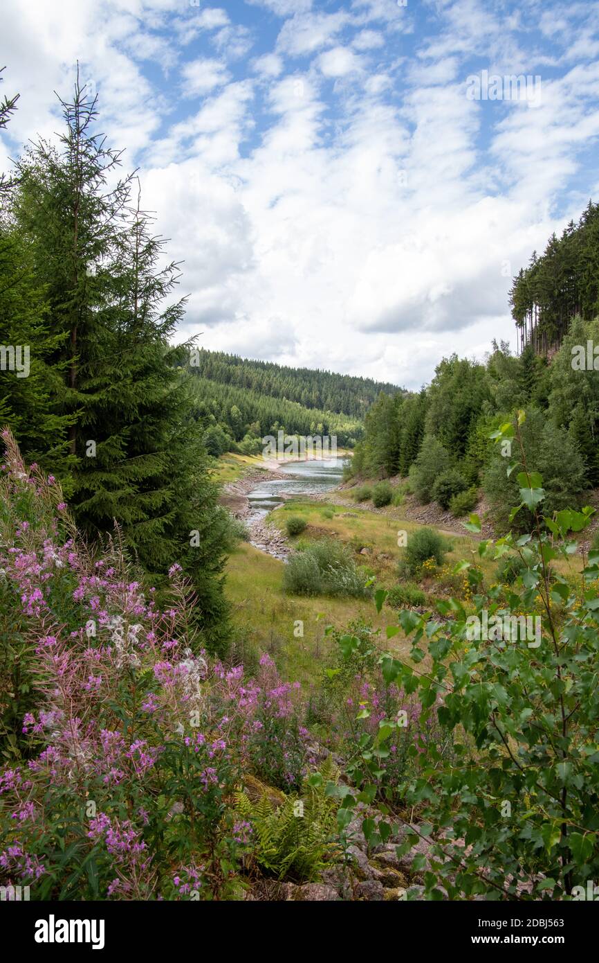 Inlet of the narrow water into the narrow water dam Stock Photo - Alamy