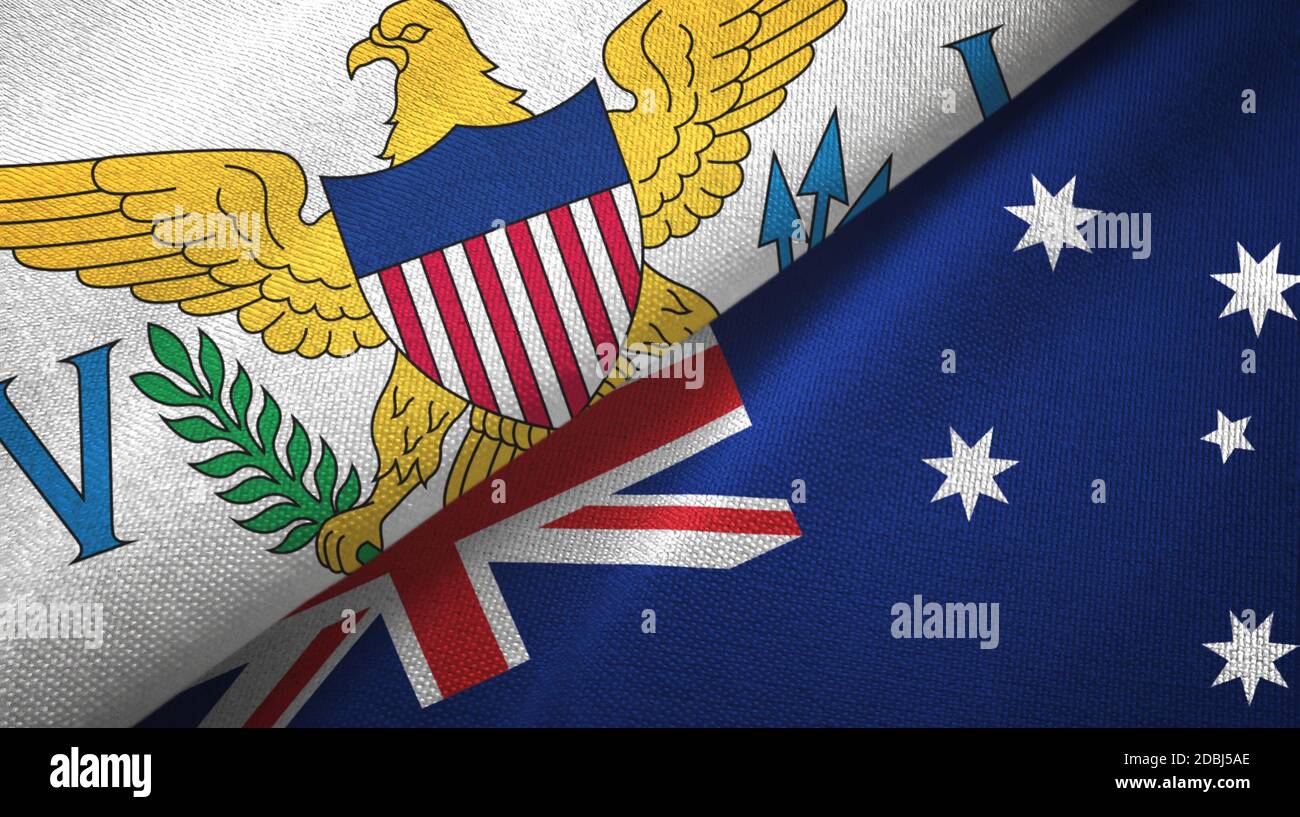 Australian united states flag hi-res stock photography and images - Alamy