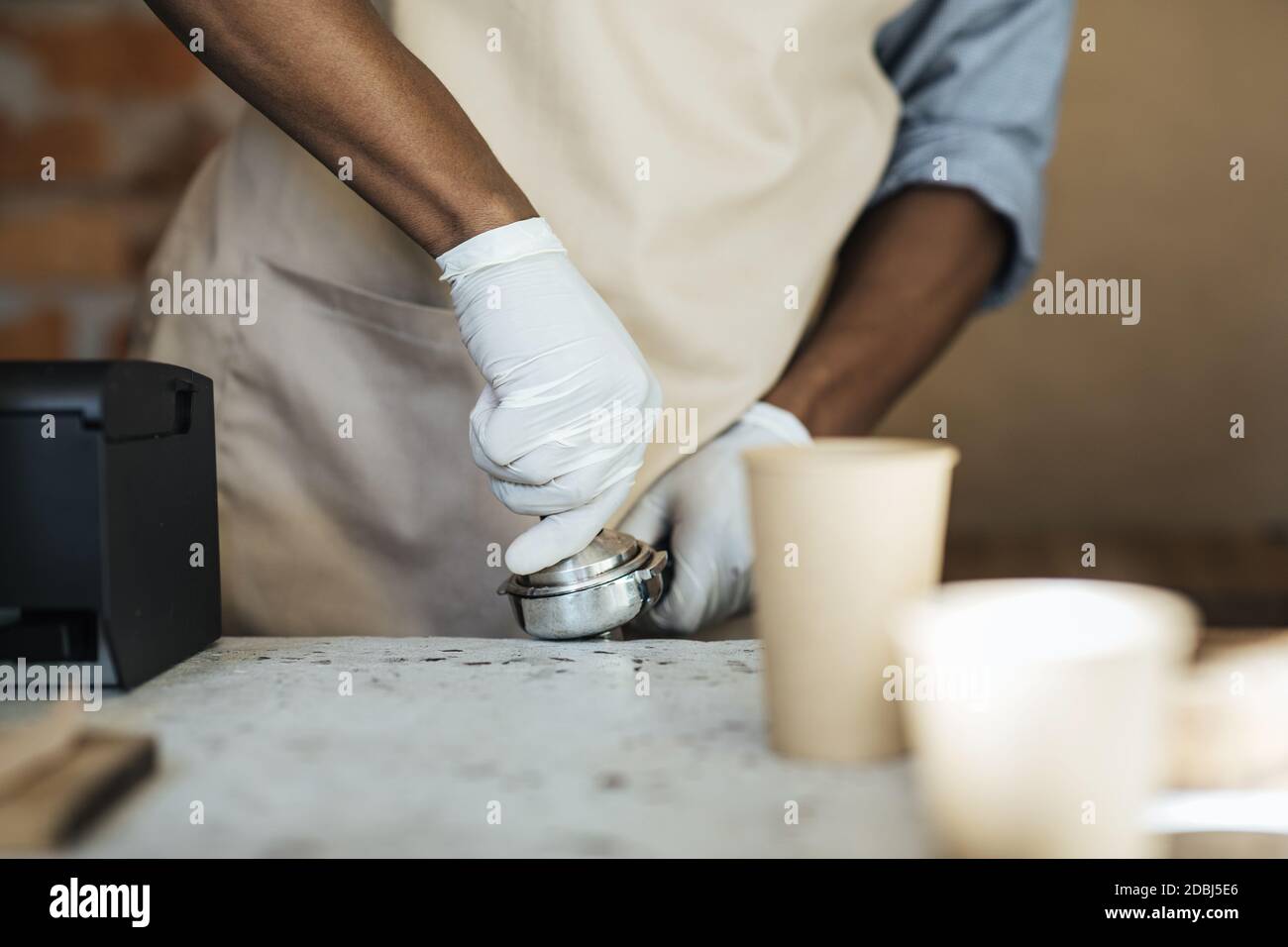Takeaway service cafe hi-res stock photography and images - Alamy