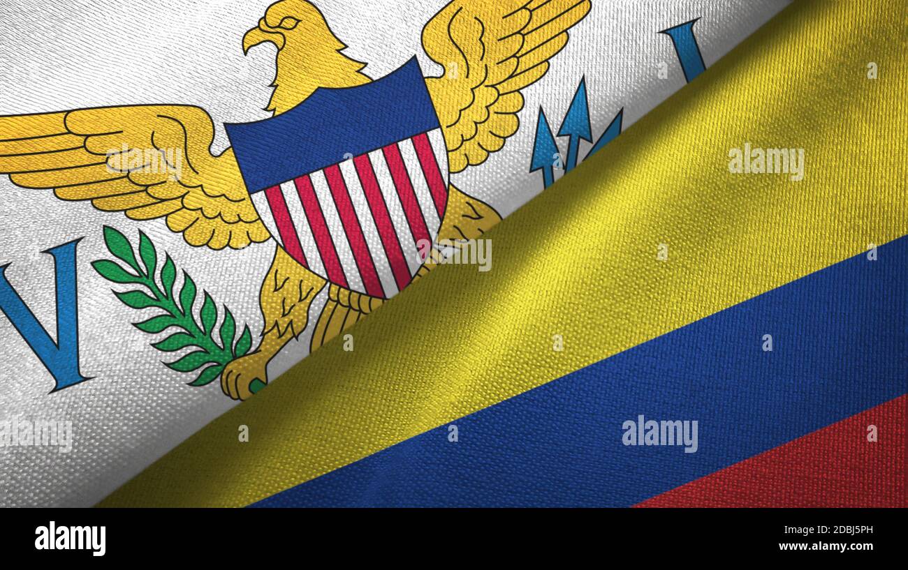 Colombia united states flags hi-res stock photography and images - Alamy